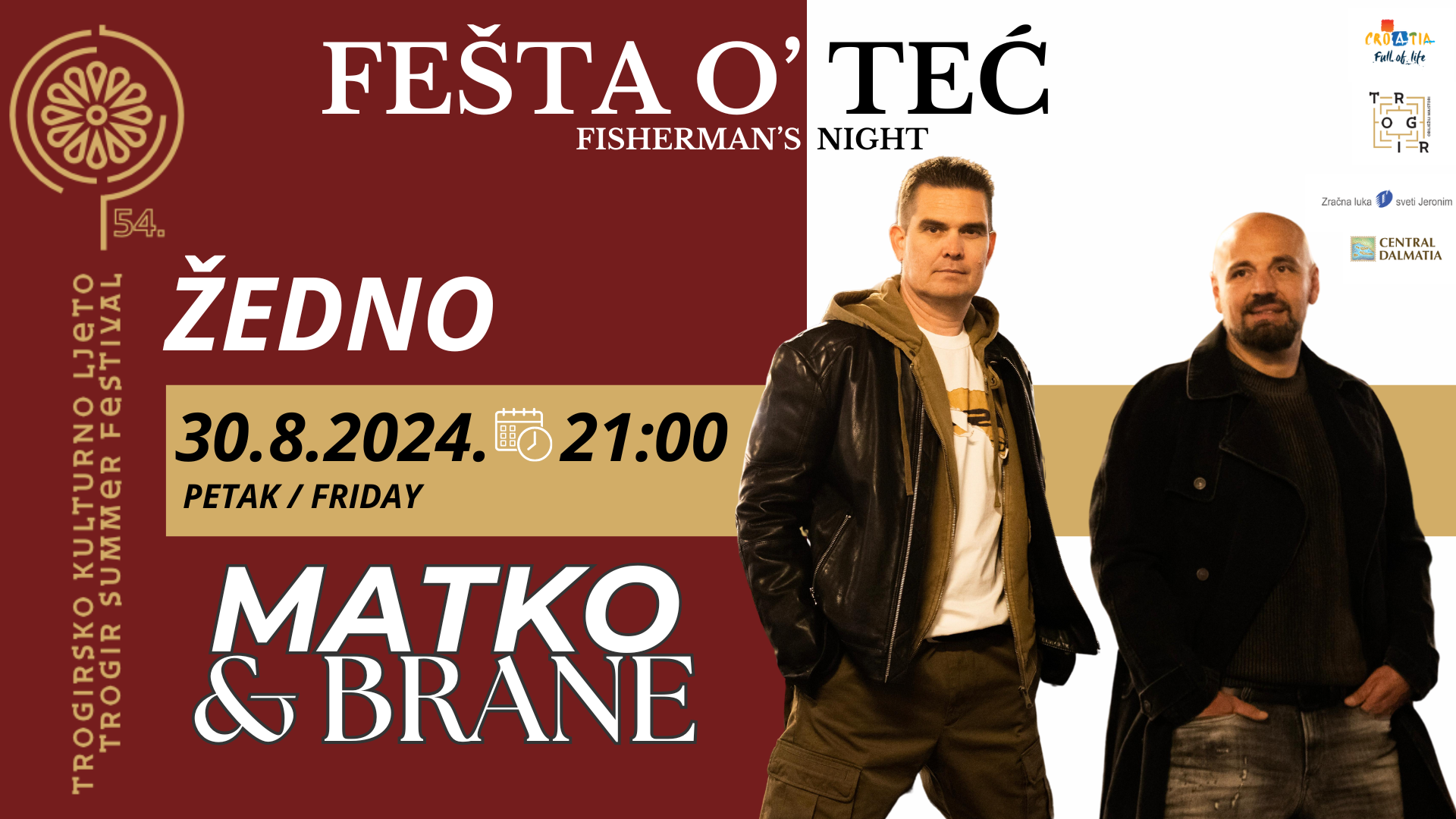 Fešta o' teć - Žedno / Matko i Brane - Turistička zajednica grada Trogira